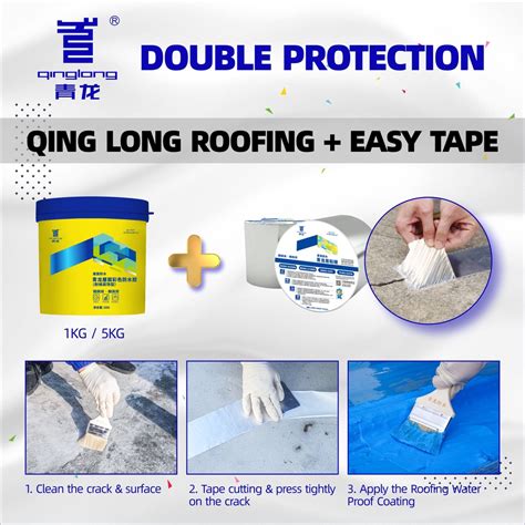 【ready Use】18kg Ql Roof Waterproofing Coating Resistant Elastome Metal