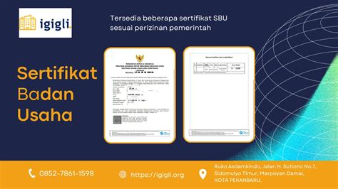 Jenis SBU Dan Fungsinya Admin