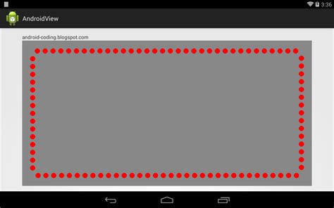 Android Coding PathDashPathEffect Example