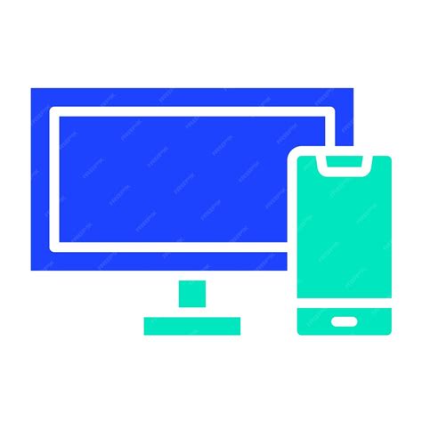 Ilustración De Diseño De íconos Vectoriales Responsivos Vector Premium