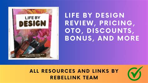 life by design review pricing oto discounts bonus and more a