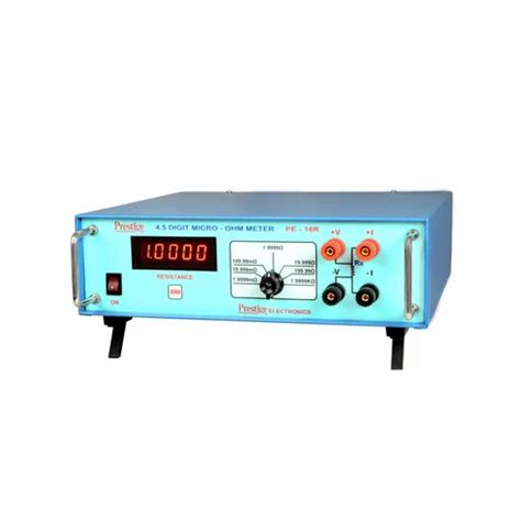 Digital Resistance Meter Manufacturer From Mumbai