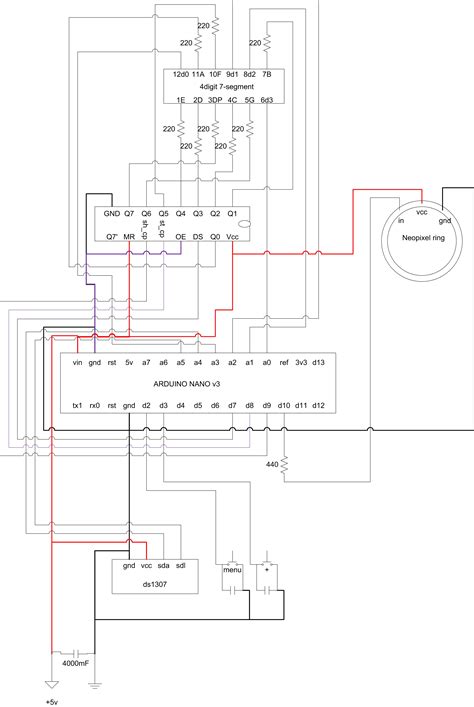 NeoPixel Ring Clock Flashes Bright With Random Animations Adafruit Industries Makers