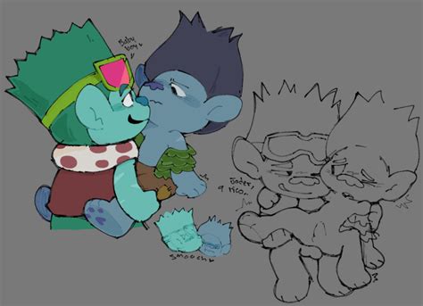 Rule 34 Branch Trolls Dreamworks Incest John Dory Trolls Non
