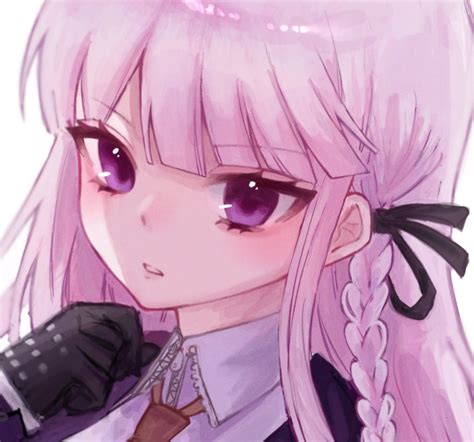 Kirigiri Kyoko Danganronpa And 1 More Drawn By Sllux Danbooru
