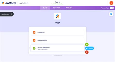 Adding Electronic Signature On The Jotform App Builder