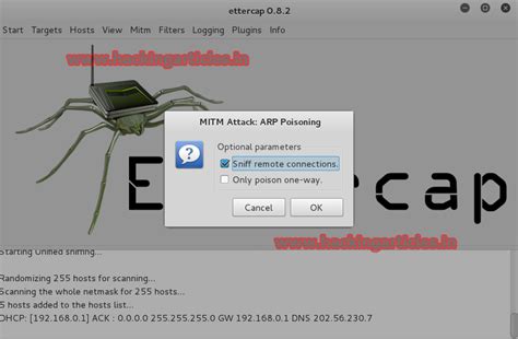 session hijacking using ettercap hamster and ferret a beginner guide hacking articles
