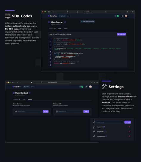 Tableflow The Open Source Csv Importer On Behance