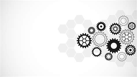 톱니바퀴와 기어 휠 메커니즘 하이테크 디지털 기술 및 엔지니어링 설계를 위한 개념과 아이디어 기계 공학의 추상적 기술적 배경 개념에 대한 스톡 벡터 아트 및 기타 이미지