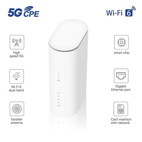 5g Modem Wifi 6 Router 5g Cpe Router With Multi Sim Card Slot 1 Lan 1 Wan 2 4g 5 8g Wifi Router