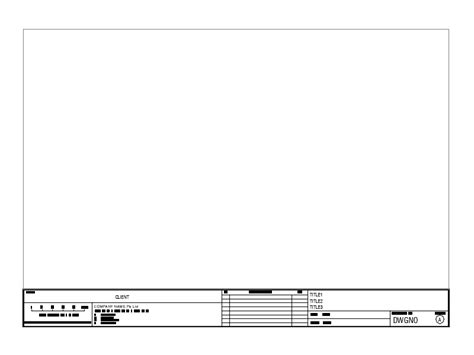 architectural title block dwg image to u