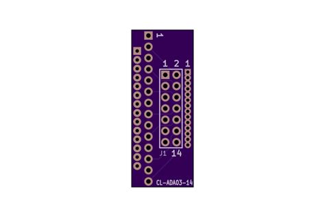 14 Pin Rf Module Combo Adapter From Casco Logix On Tindie