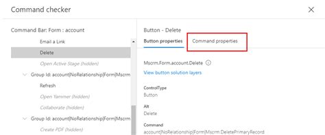 명령 모음의 단추가 제대로 작동하지 않음 Power Apps Microsoft Learn