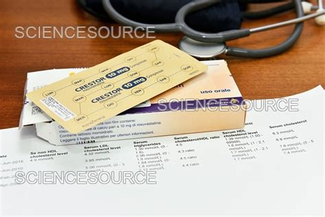 Rosuvastatin Cholesterol Lowering Drug Stock Image Science Source