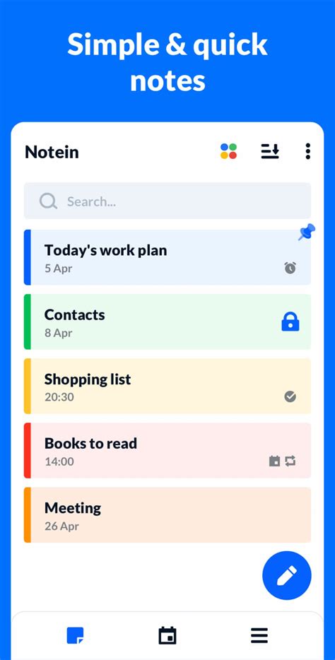 Notepad Notes Lists Notein Para Android Download