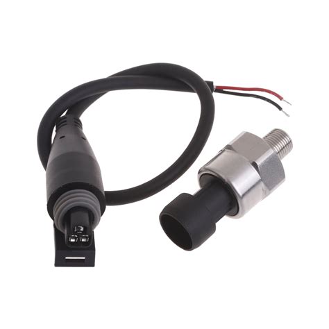 Npt1 8 Pressure Sensor Transducer Transmitter Sender Compatible For Water Gas Oil Environmental
