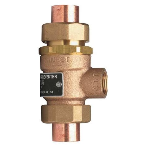 Watts Backflow Preventer Size 3 4 175 Psi 3 4 9ds M2 Zoro