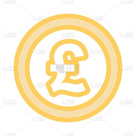 磅颜色线向量图标