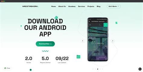 Our Android App Hacktronian