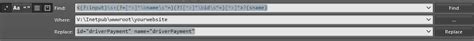 Asp Classic An Advanced Find And Replace With Regex In Sublime Text