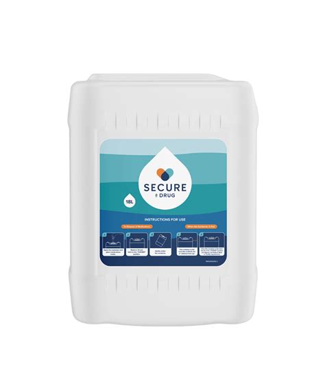 Secure A Drug 2l Container