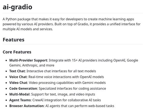 Datamind Ai On Linkedin A Python Package Built On Gradio Offering A Unified Interface To Create