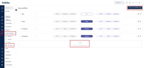 Configuring Issue Workflow Stages