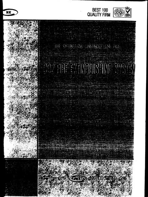 Co2 Total Flooding System Manual Part Ii Pdf Valve Applied And