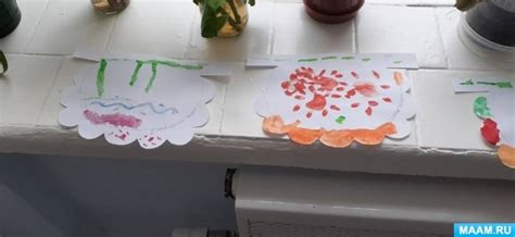 Фотоотчет по рисованию в средней группе «Украшаем фартуки 3 фото Воспитателям детских садов