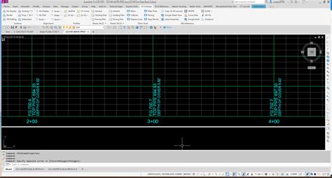 Alignment Label Showing Profile1 Elevation Minus Profile2 Elevation