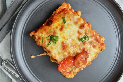 Loaded Veggie Lasagna My Vegetarian Roots