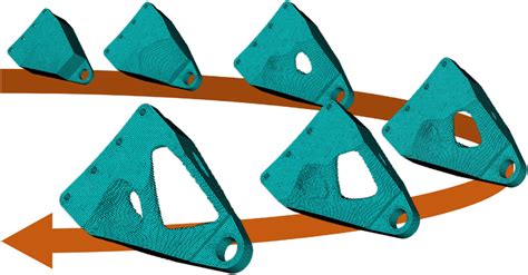 Topological Evolution Of The Bracket By The Stress Constrained Beso