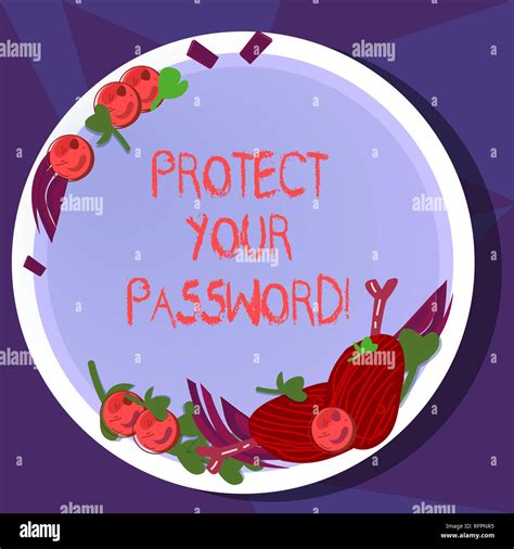 Text Sign Showing Protect Your Password Conceptual Photo Protects Information Accessible Via