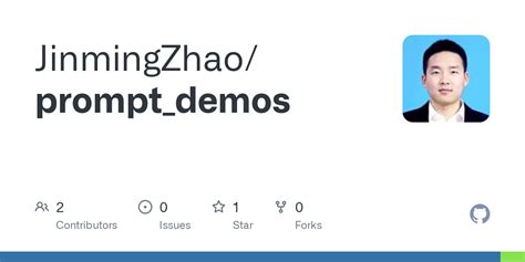 Github Jinmingzhaopromptdemos