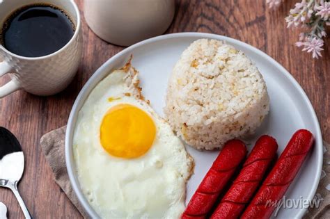 Hotsilog Top Shot Is A Famous Filipino Meal That Consists Posters For The Wall • Posters Menu