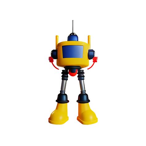 Robot 3d Rendering Icon Illustration 28240818 Png