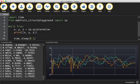 Acceleration Circuitpython Made Easy On Circuit Playground Express And Bluefruit Adafruit