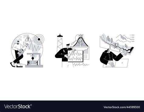 Earth Science Abstract Concept Royalty Free Vector Image