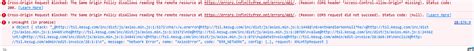 Cross Origin Request Blocked The Same Origin Policy Disallows Reading The Remote Resource At H