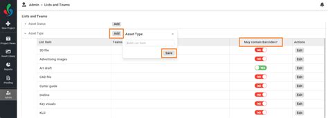 Addedit Asset Type Manageartworks Help Center