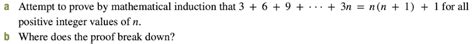 Solved A Attempt To Prove By Mathematical Induction That