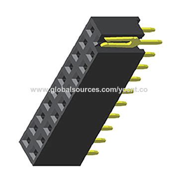 Buy Wholesale China 2 54mm Female Header Double Rows Smt Female Header Pin Header Male Header