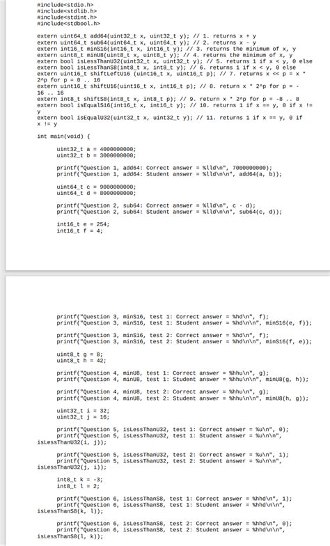 Solved Write Arm Assembly Implementations For All Of The