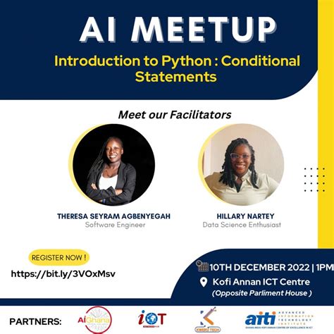 Ai Ghana On Linkedin Aighana Iotafrica Aimeetup Ai Python