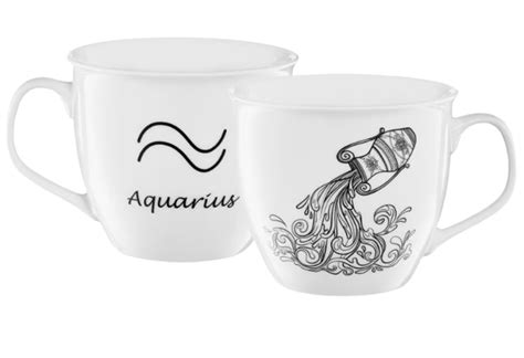 ჭიქა ფაიფურის Ambition Zodiac 550მლ მერწყული