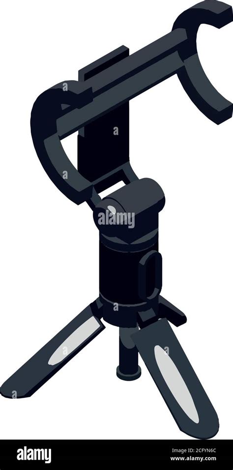 Camera Tripod Stabilizer Icon Isometric Of Camera Tripod Stabilizer