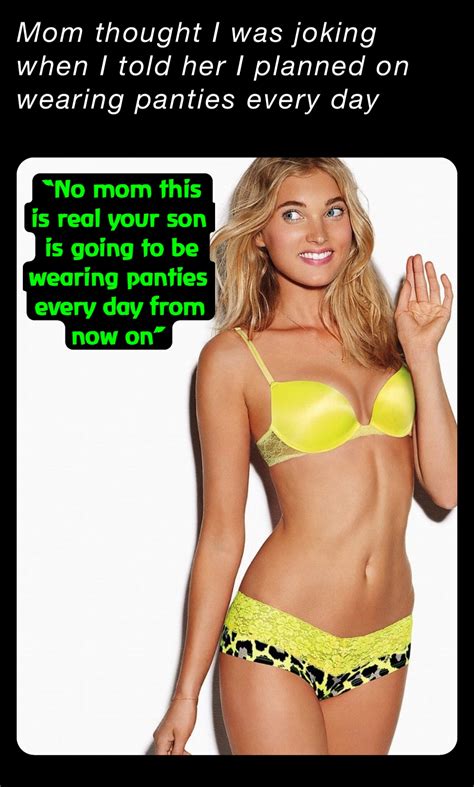 Mom Thought I Was Joking When I Told Her I Planned On Wearing Panties