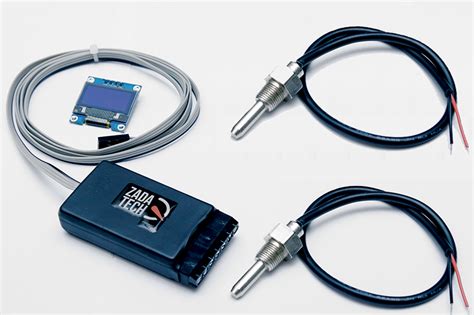 Oled Digital Oil Temperature And Water Temperature Multi Gauge Zada Tech
