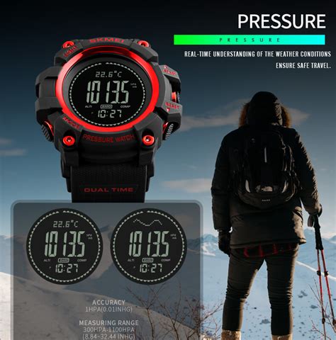 SKMEI 1358 Ourdoor Multifunction Digital Wrist Watch for Men - Skmei ...