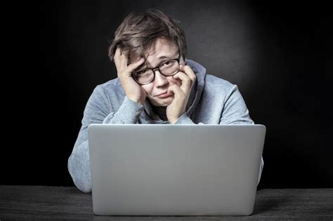 Premium Photo Frustrated Programmer Upset